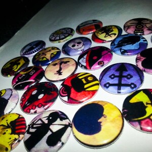 23 One-inch Persona 3 Arcana Button Pins - Etsy