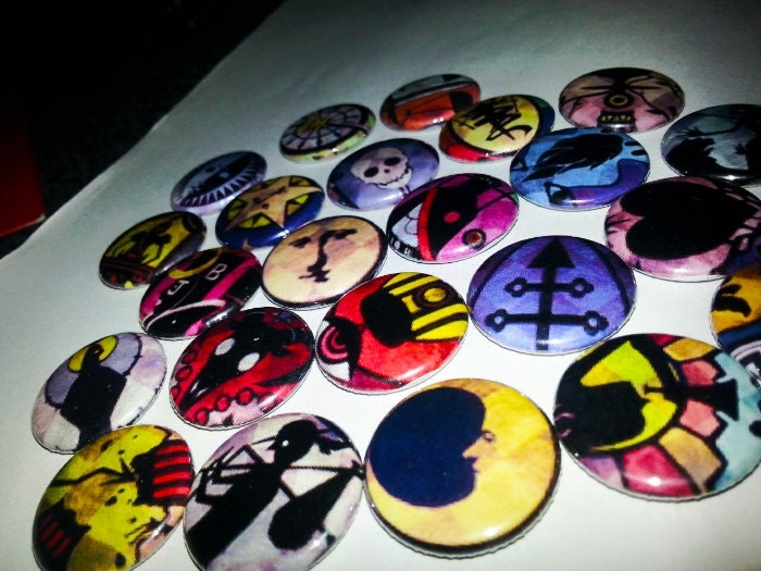 23 One-inch Persona 3 Arcana Button Pins - Etsy