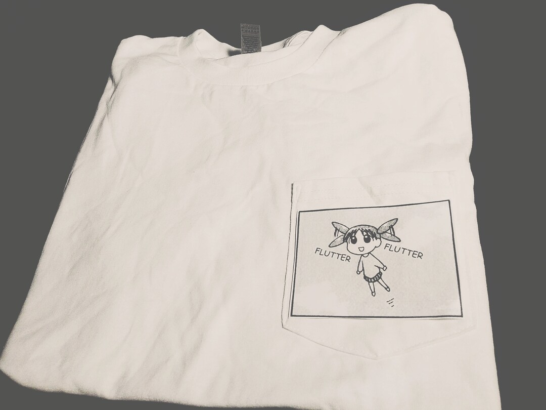 Azumanga Daioh Flying Chiyo-chan Pocket Tee - Etsy
