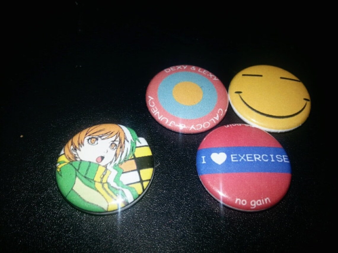 16 One-inch Persona 4 Button Pins - Etsy