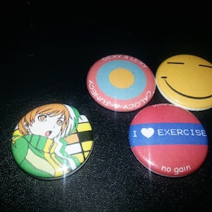16 One-inch Persona 4 Button Pins - Etsy