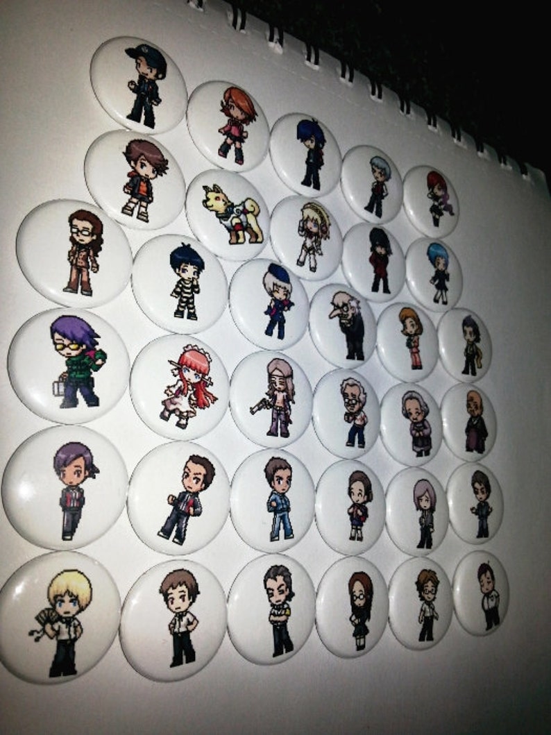 34 One-inch Persona 3 Buttons - Etsy