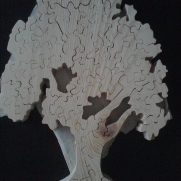 Wood Tree Puzzle - Etsy