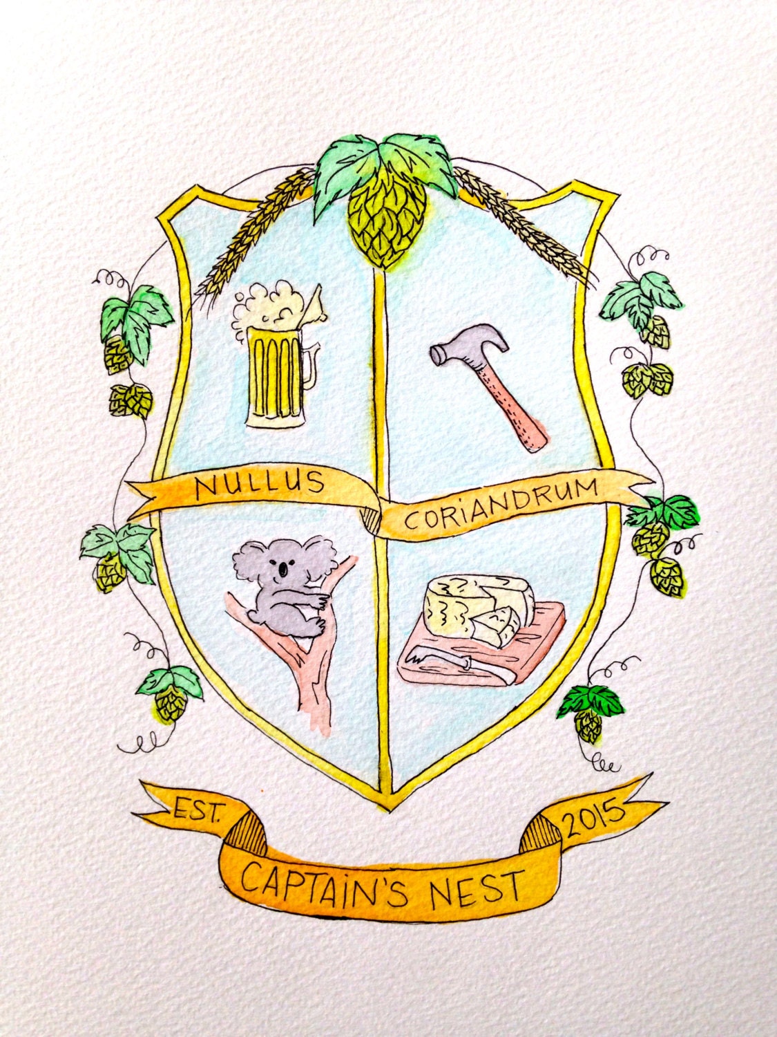 Custom Family Crest - Etsy