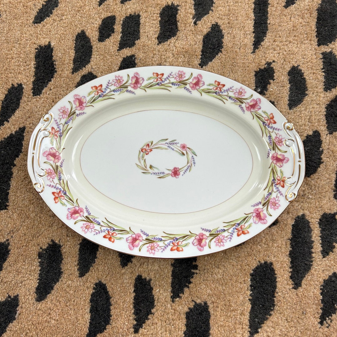 Vintage Aladdin Fine China Made in Occupied Japan Small Platter - Etsy
