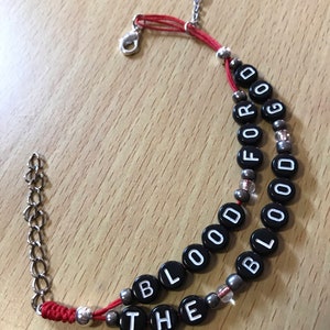 Technoblade Inspired Double-drape Letter Bracelets (singles) - Etsy