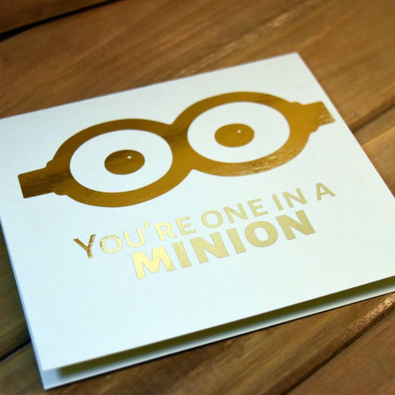 One in a Minion - Etsy
