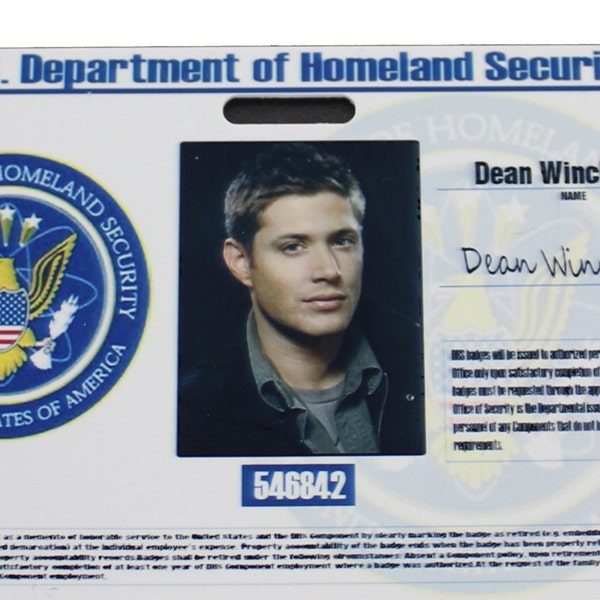 Prop Id Badge - Etsy