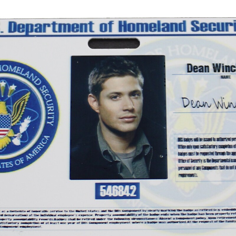 Prop Id Badge - Etsy