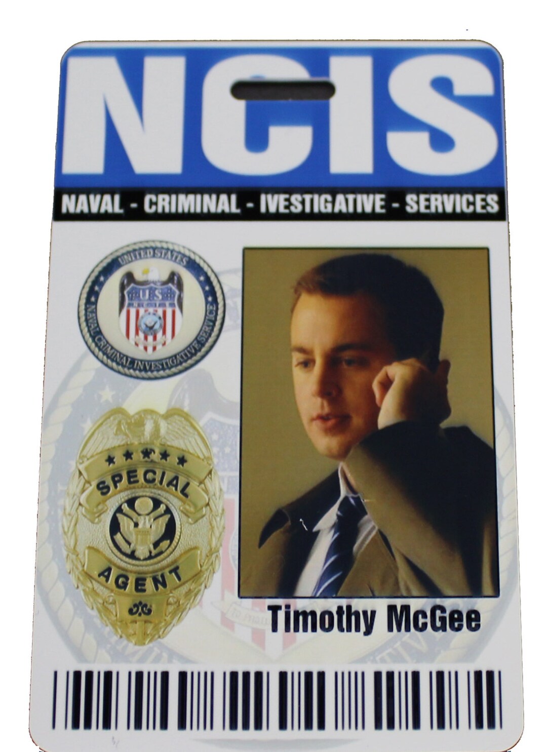 NCIS Mcgee Prop ID Badge - Etsy