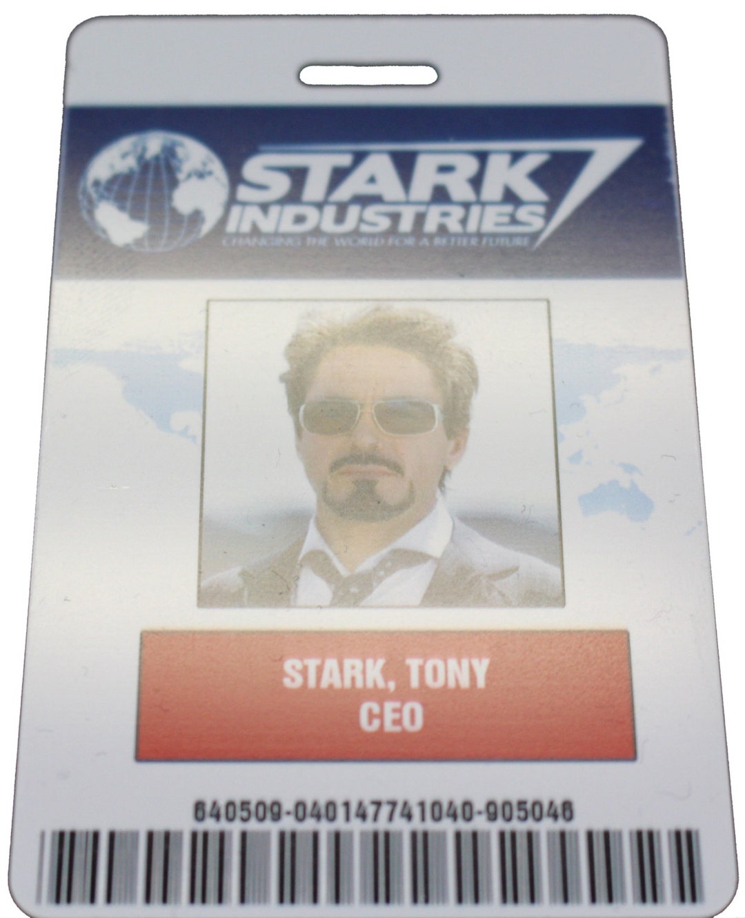 Stark Industries Tony Stark Ironman Prop ID Badge - Etsy