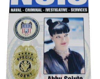 NCIS Gibbs Prop ID Badge | Etsy