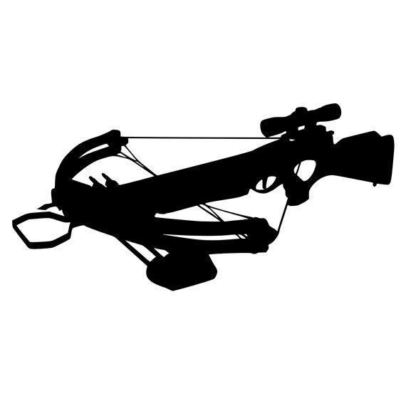 Crossbow Decal Vinyl Diecut Decal Car Window Decal | Etsy