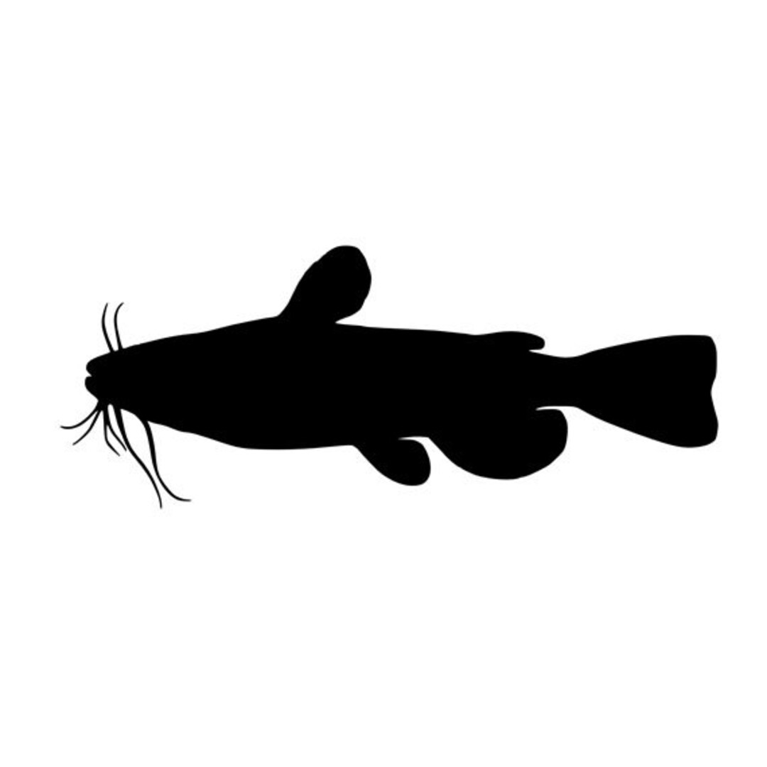 Bullhead Catfish Fishing Vinyl Diecut Decal Car Truck Window Laptop ...