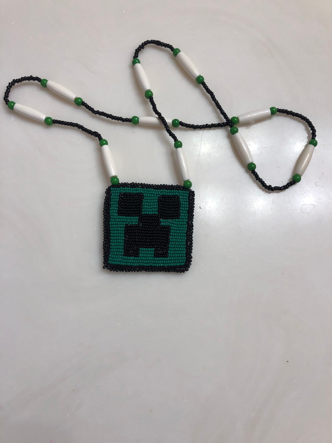Minecraft Creeper Medallion - Etsy