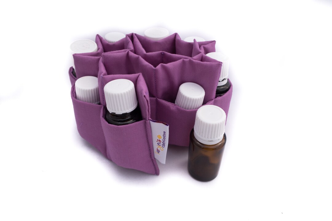 Essential Oils Removeable Insert Purple, Padded Divider for Oils ...
