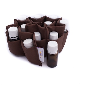 Essential Oils Removeable Insert Brown, Padded Divider for Oils ...