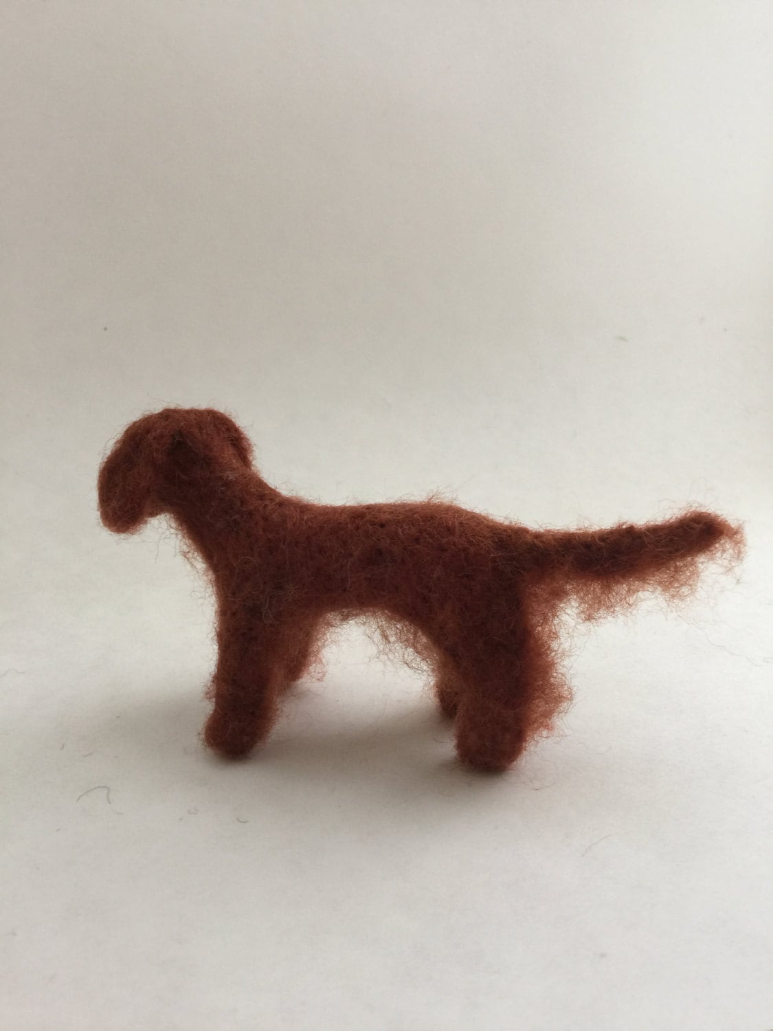 Needle-felted Red Setter Dog Sculpture - Etsy