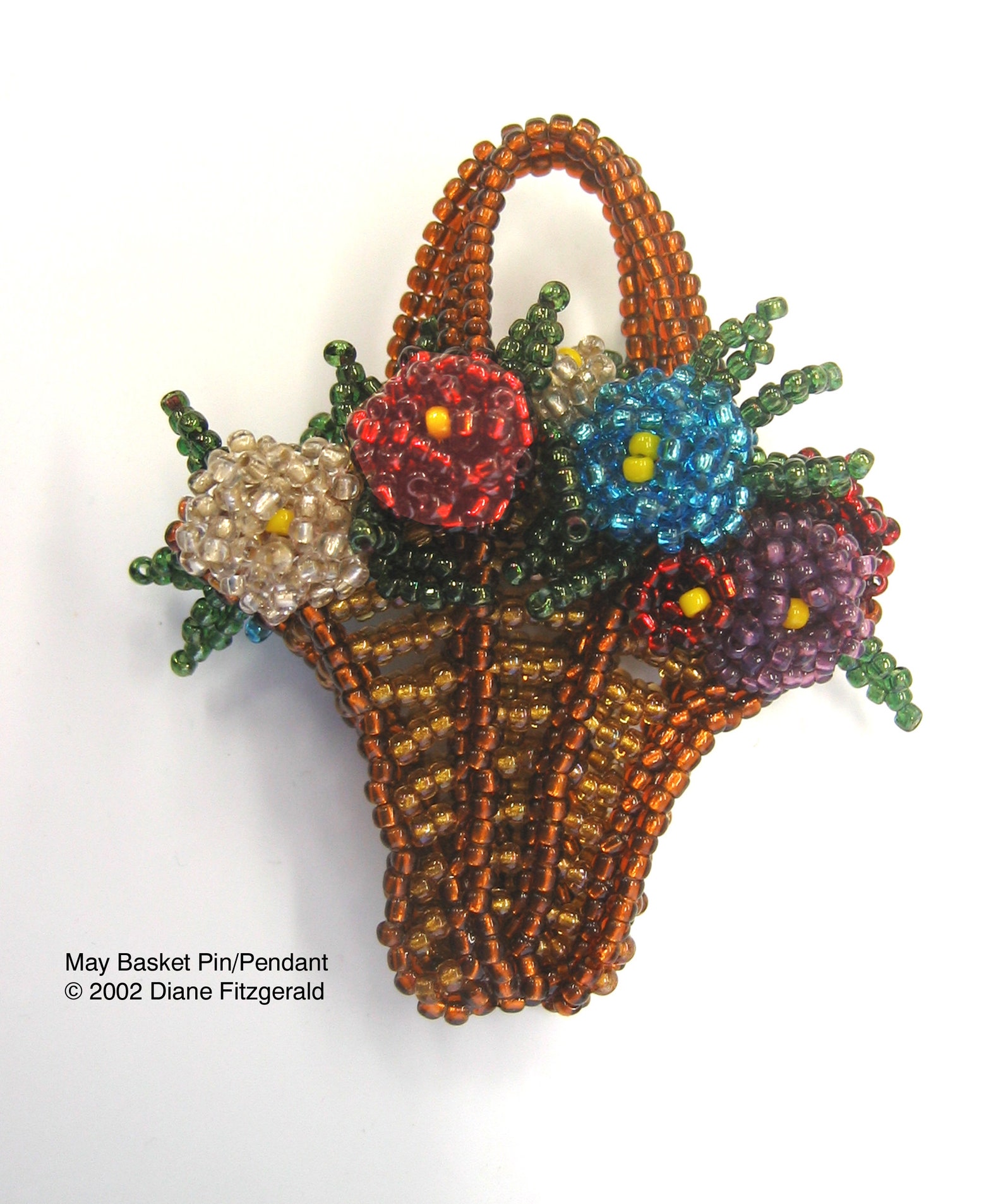 May Basket Pin/pendant Tutorial - Etsy