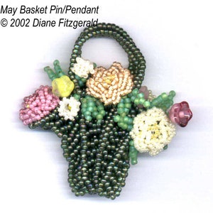 May Basket Pin/pendant Tutorial - Etsy