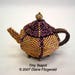 Tiny Beaded Teapot and Cup (pendant or Decorative Object) Tutorial - Etsy