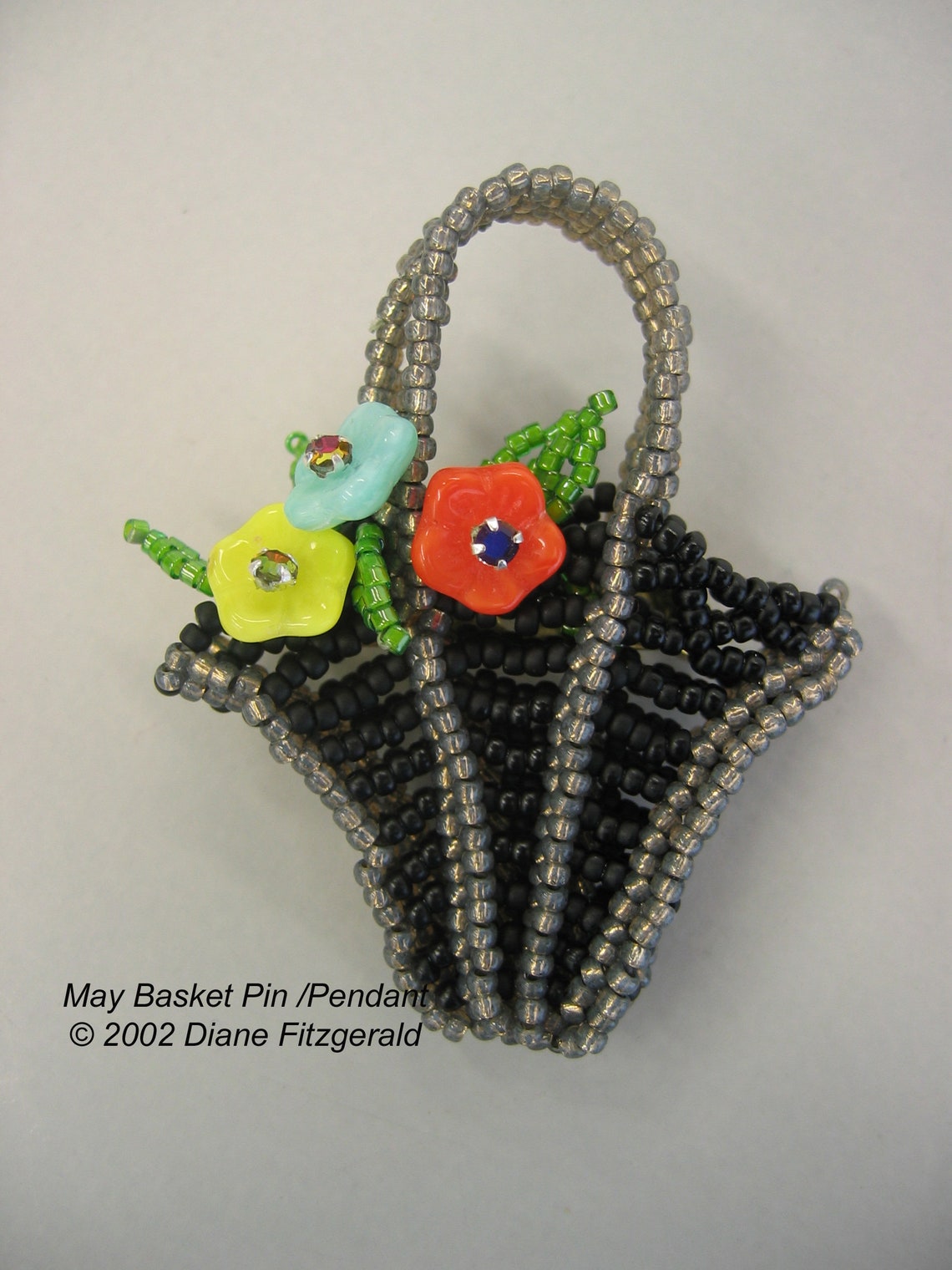 May Basket Pin/pendant Tutorial - Etsy
