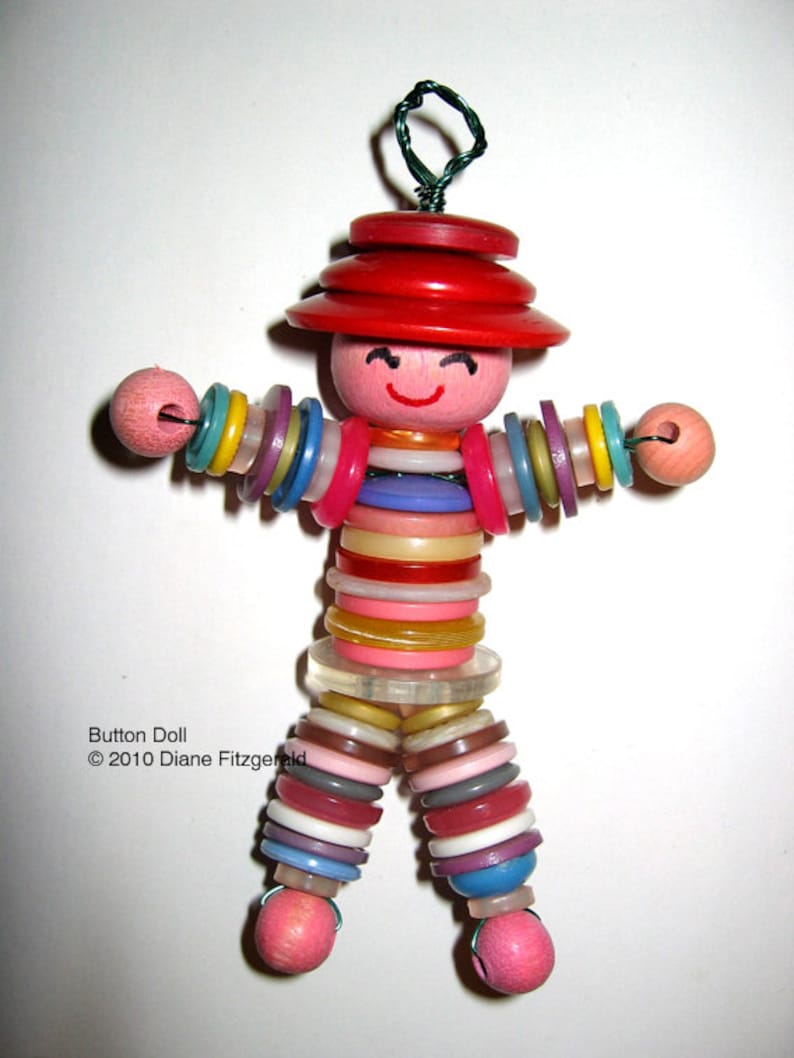Button Doll TUTORIAL - Etsy Australia