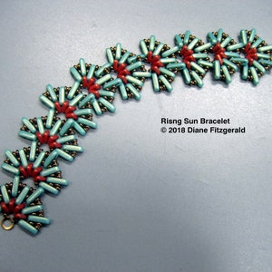 Rising Sun Bracelet Tutorial - Etsy