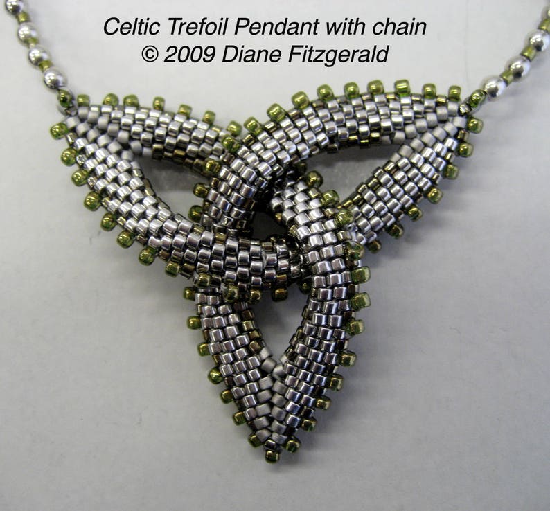 Celtic Trefoil Pendant Instructions - Etsy