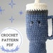 Tumbler Crochet Pattern - Etsy