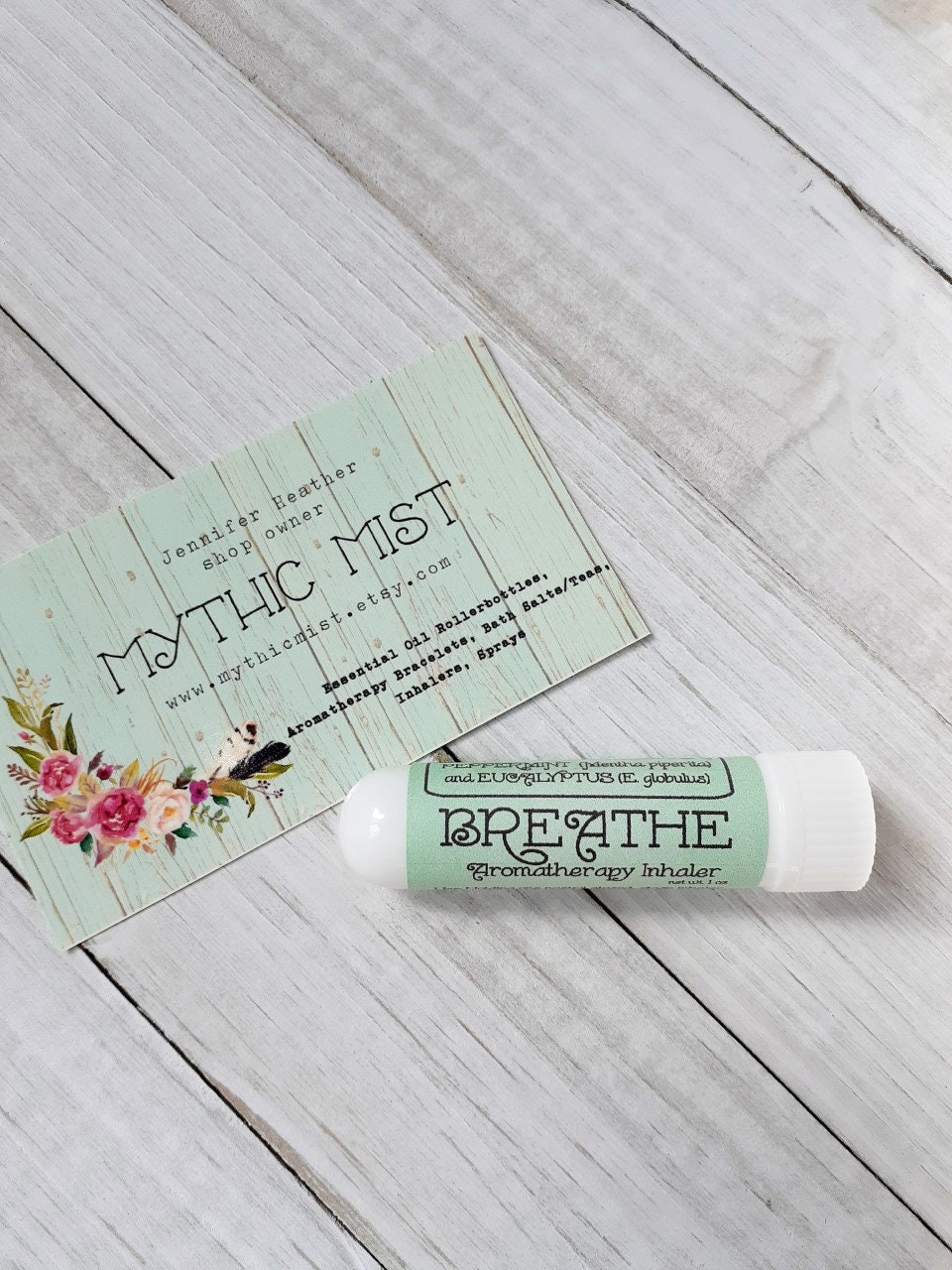 BREATHE Aromatherapy Inhaler Unique Gift Aromatherapy | Etsy