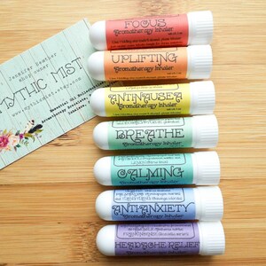 Set of 10 Aromatherapy Inhalers Unique Gift - Etsy