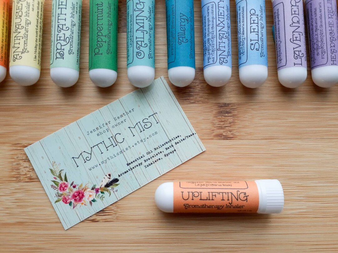 UPLIFTING Aromatherapy Inhaler | Unique Gift | Aromatherapy Gift - Etsy