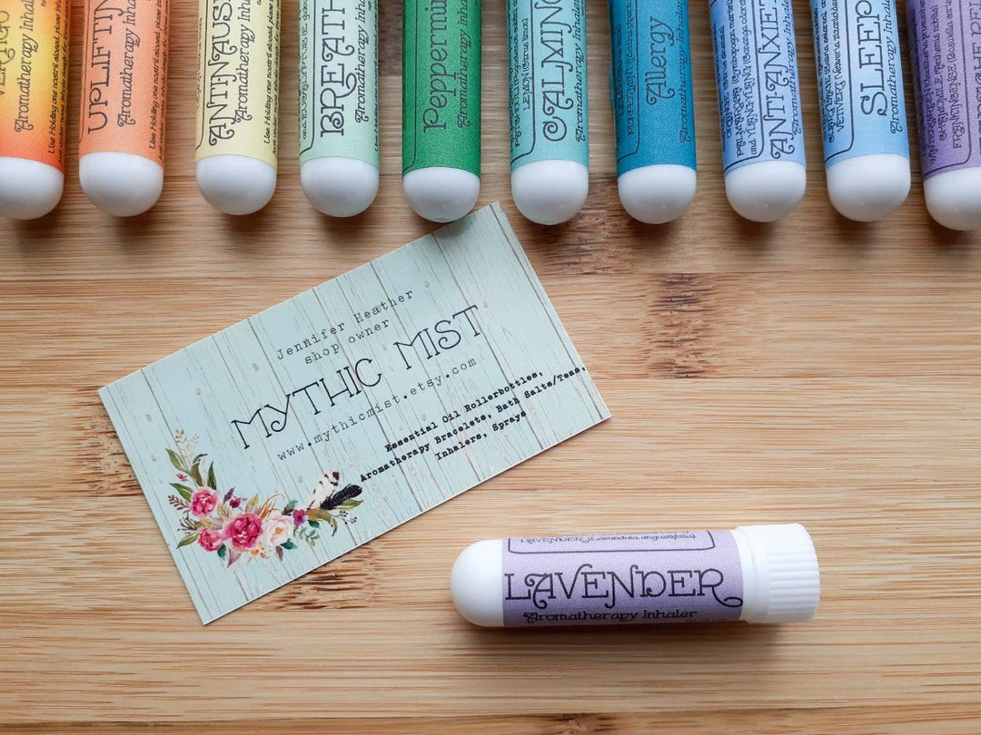 LAVENDER Aromatherapy Inhaler - Etsy