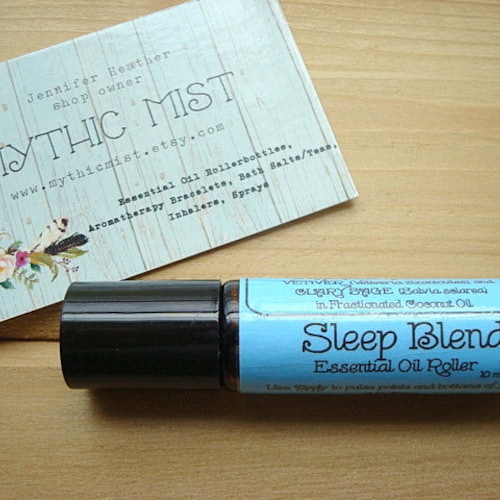 Natural SLEEP AID Essential Oil Sleep Remedy Roll On All - Etsy