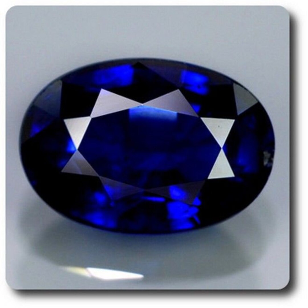 1.27 Cts SAPHIR BLUE . VVS2 Ceylon, Srilanka. With Certificate of ...