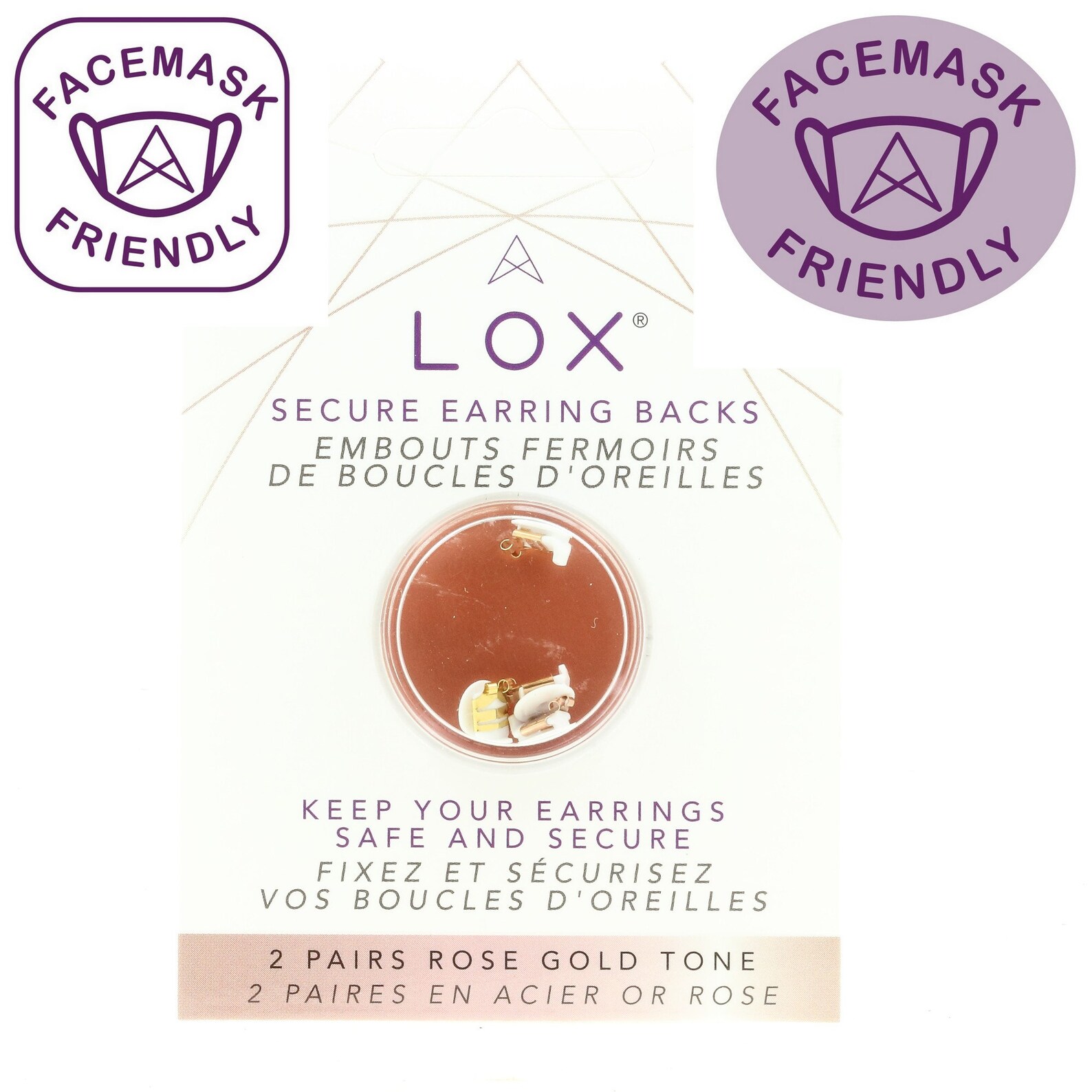 LOX Secure Clasp Earrings. Lifetime Warranty. Never Lose Your - Etsy