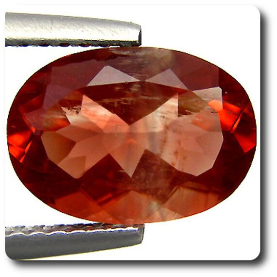 VS Congo 1.45 cts ANDESINE RED With Certificate of Authenticity Africa ...