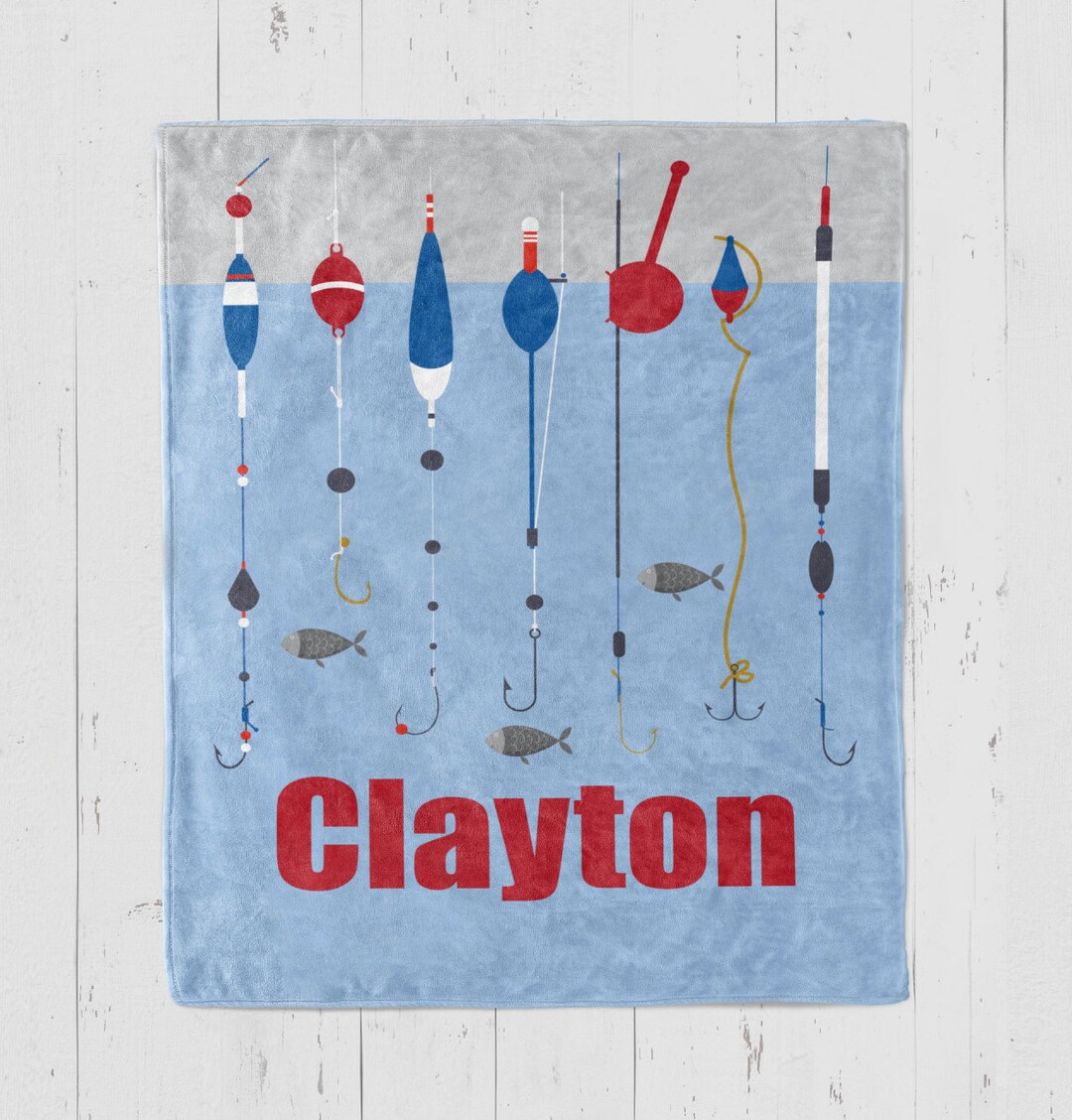 Personalized Fish Blanket, Personalized Fishing Blanket, Camo Name ...