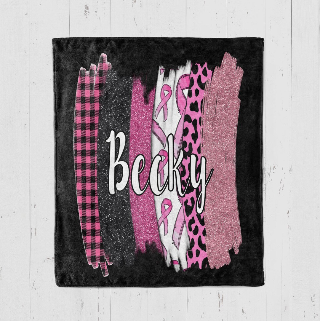Personalized Breast Cancer Blanket, Personalized Breast Cancer Blanket ...