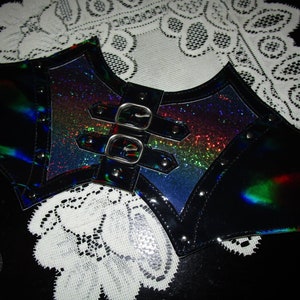 Rainbow Goth Belt, Gothic Waist Belt for Rainbow Goth, LGBT Goth Belt ...