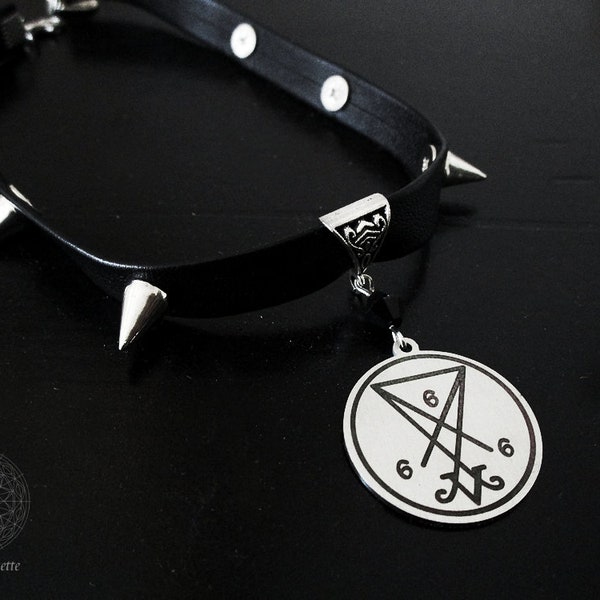 Studded Choker - Etsy