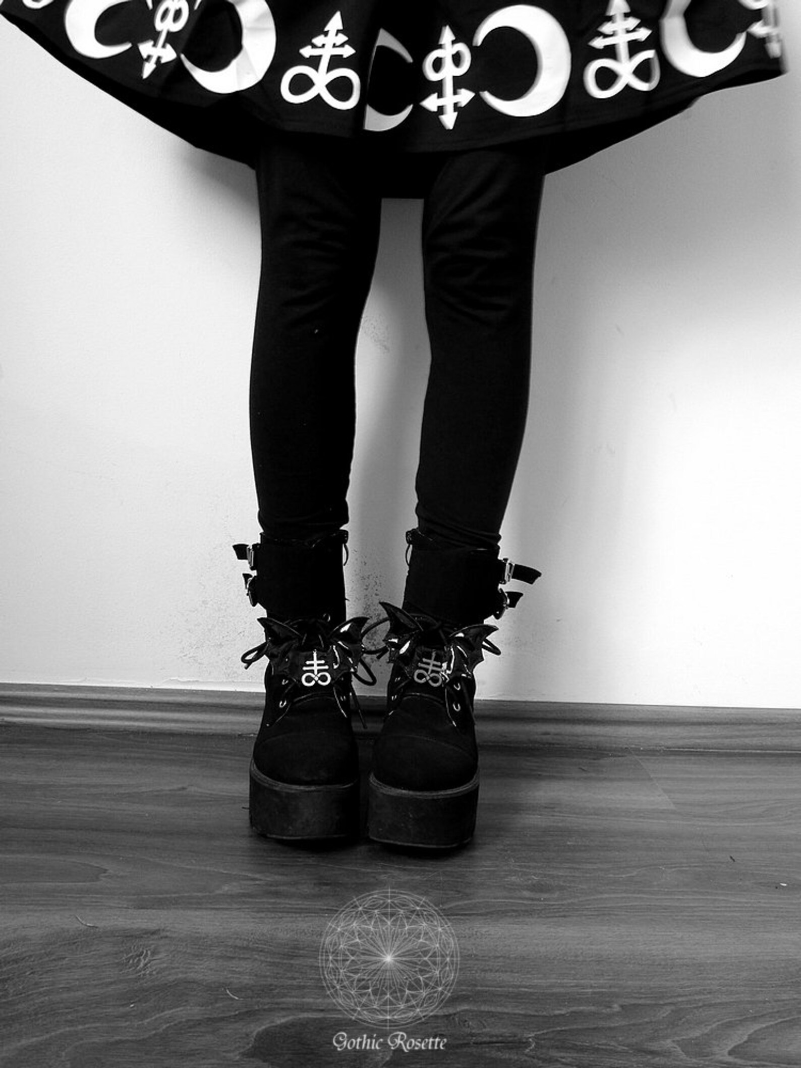 Occult Shoe Wings Gothic Skate Wings Bat Shoe Clips Gothic - Etsy