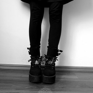 Occult Shoe Wings Gothic Skate Wings Bat Shoe Clips Gothic - Etsy