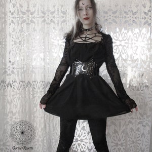 Moon Belt, Celestial Goth Belt, Pastel Goth Waist Belt, Gothic Waist ...