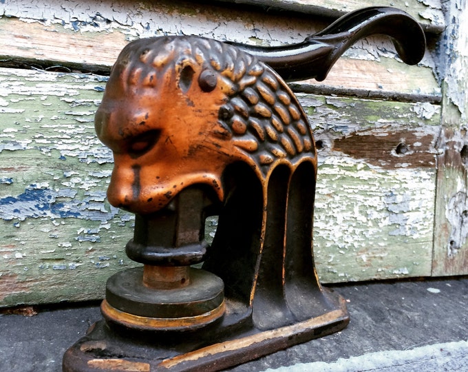Vintage Lion Head Seal Embosser - Etsy