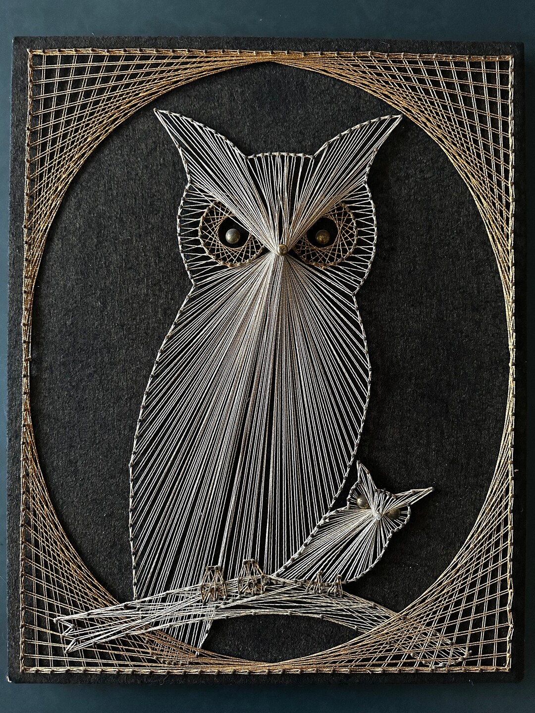 Owl String Art - Etsy