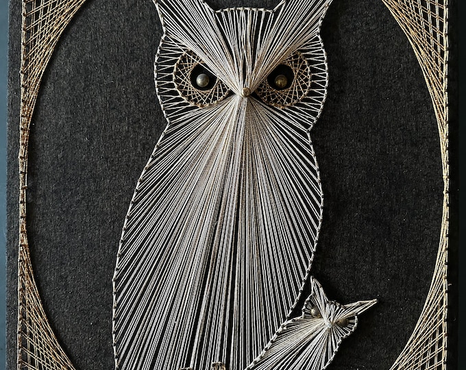 Owl String Art - Etsy