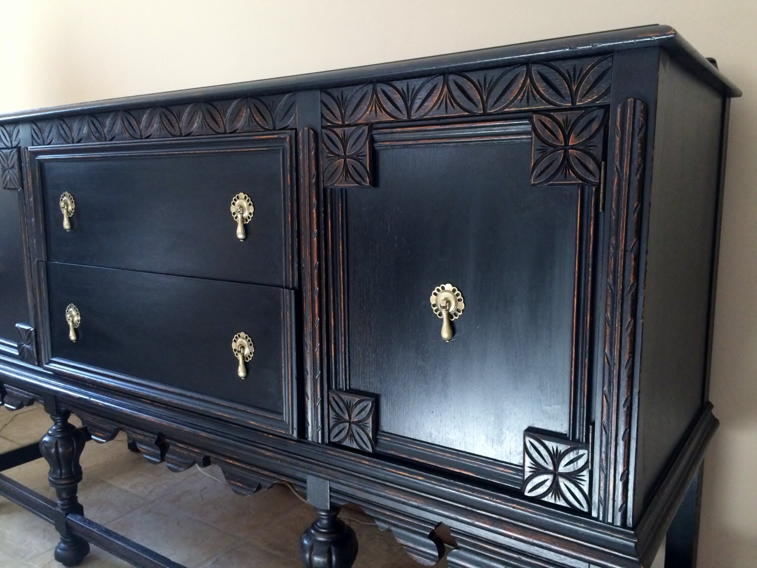 SOLD Vintage Sideboard - Etsy