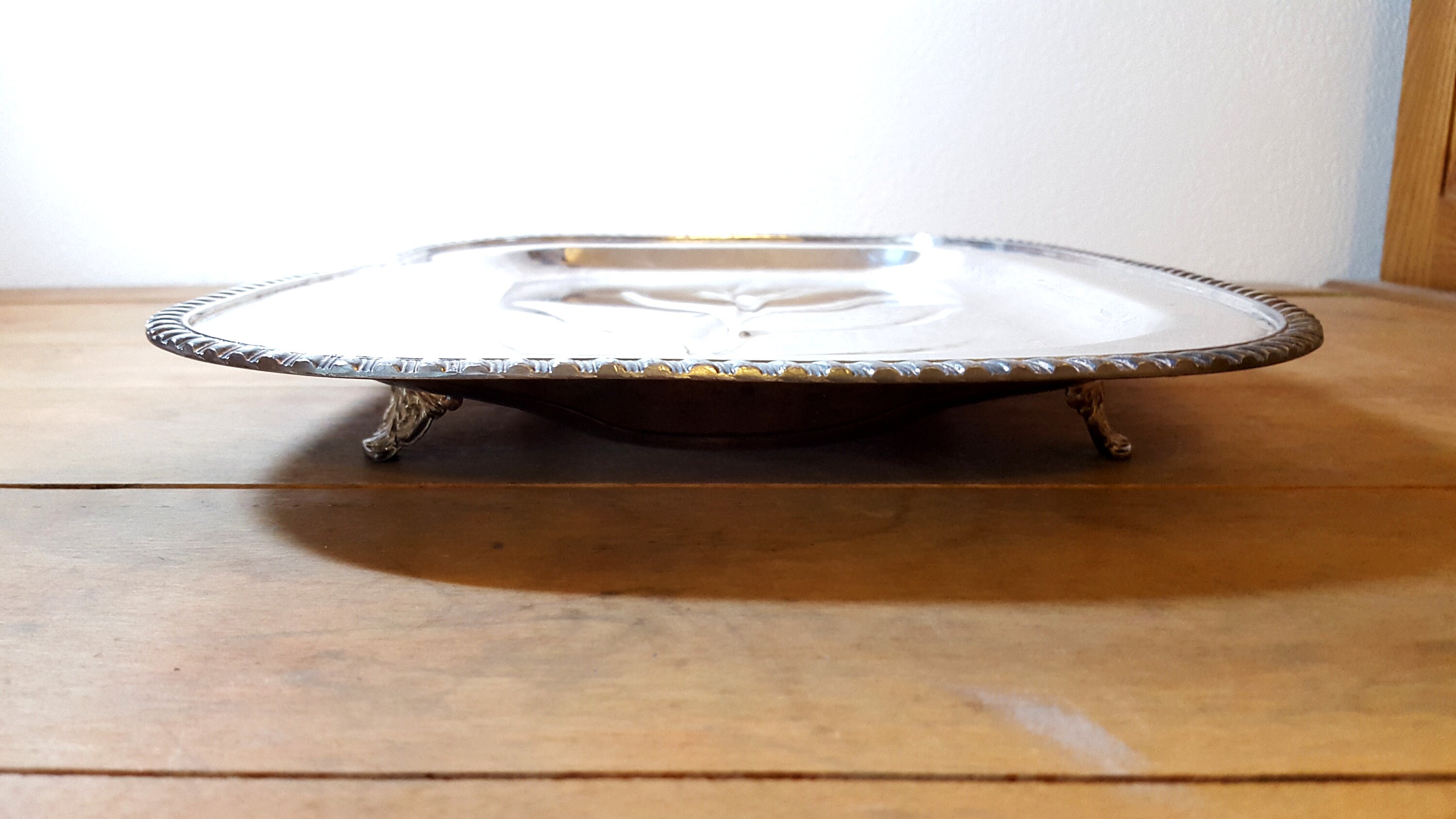 Vintage Silverplate Meat Tray Silver Plate Sheets R S Co Rockford ...